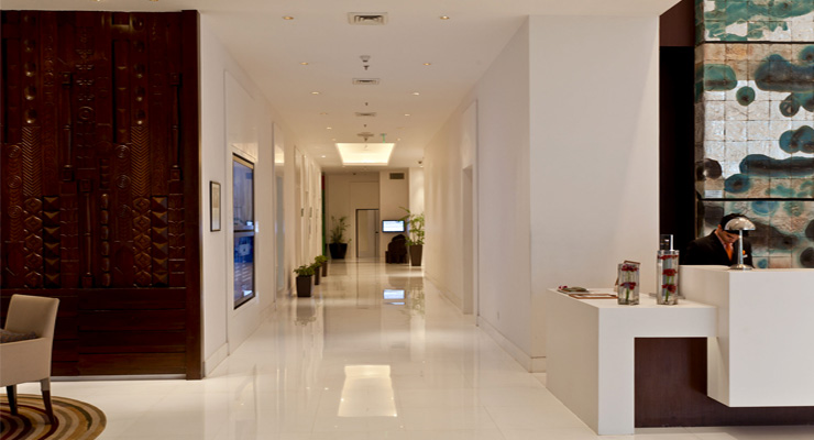 Interior Design of Luxury Hotel Pullman, La Riviera